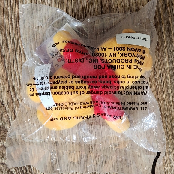 Avon | Toys | Vintage Avon Winnie The Pooh Plush Toy New In Package ...